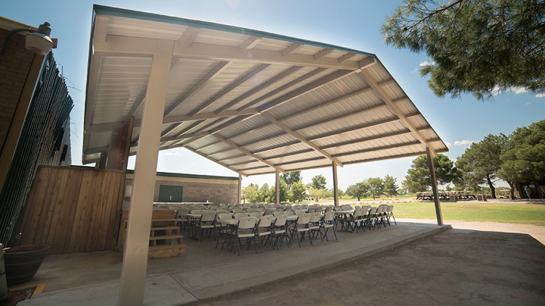 Hogan Park GC Pavilion | Superior Shelter